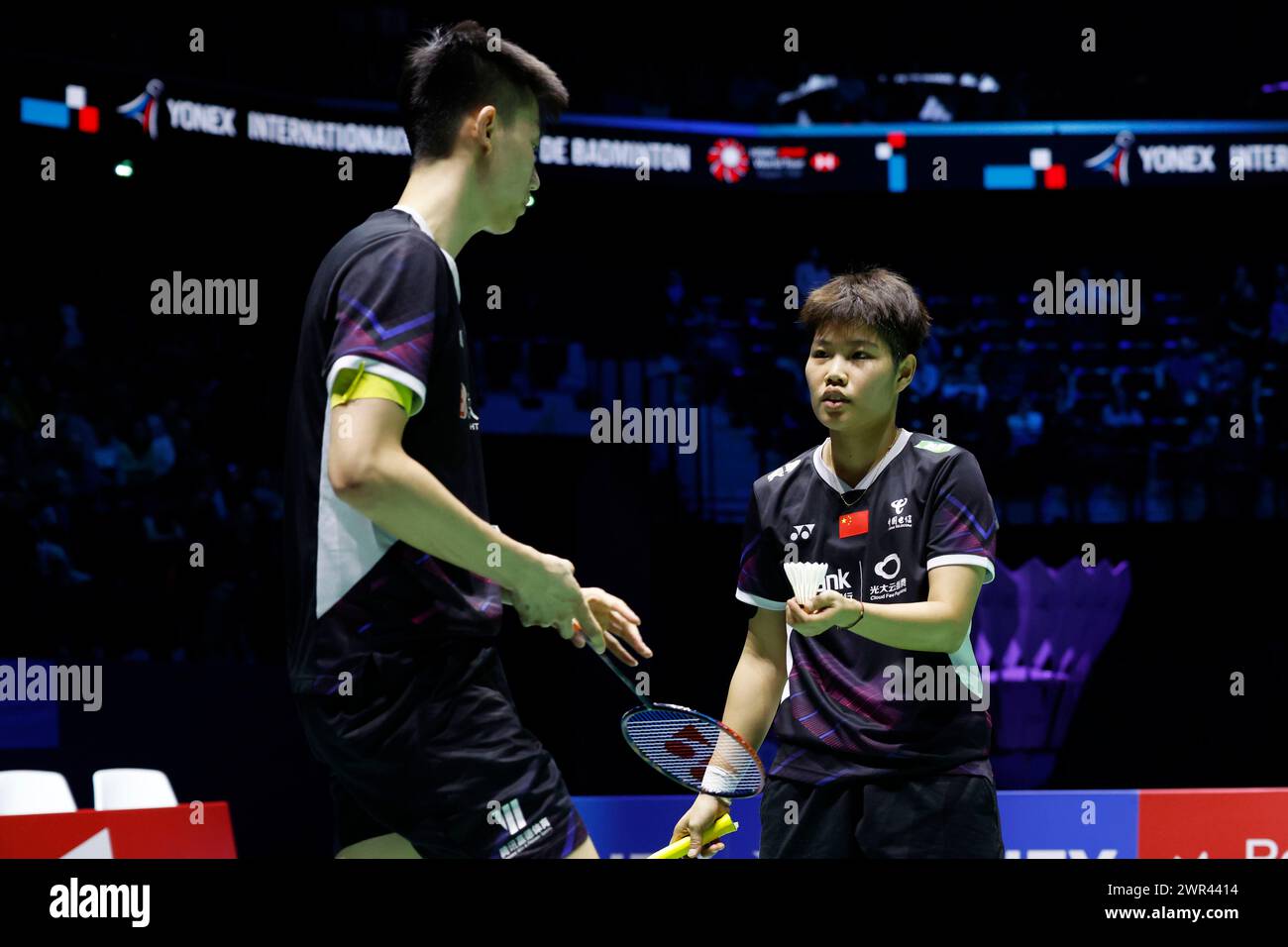 Paris, France. Credit: D. 9th Mar, 2024. Feng Yan Zhe, Huang Dong Ping ...