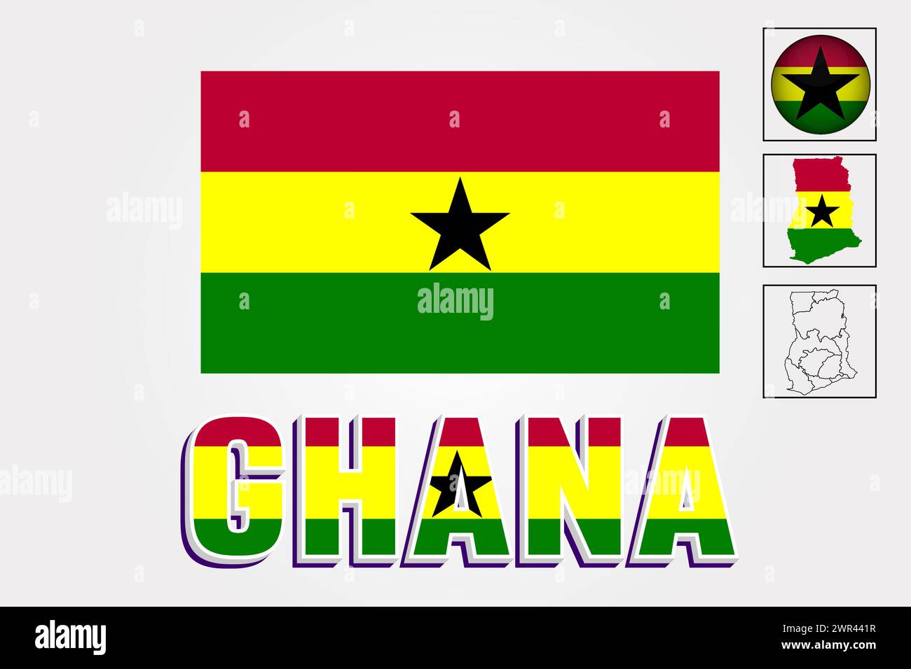 Abstract flag vector Stock Vector Images - Alamy