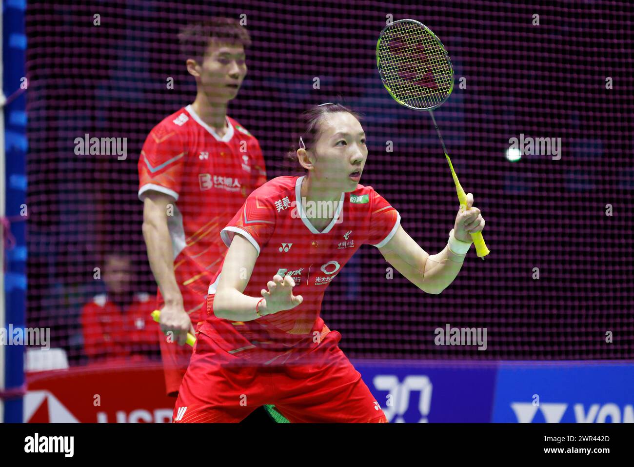 Paris, France. Credit: D. 8th Mar, 2024. Jiang Zhen Bang, Wei Ya Xin ...