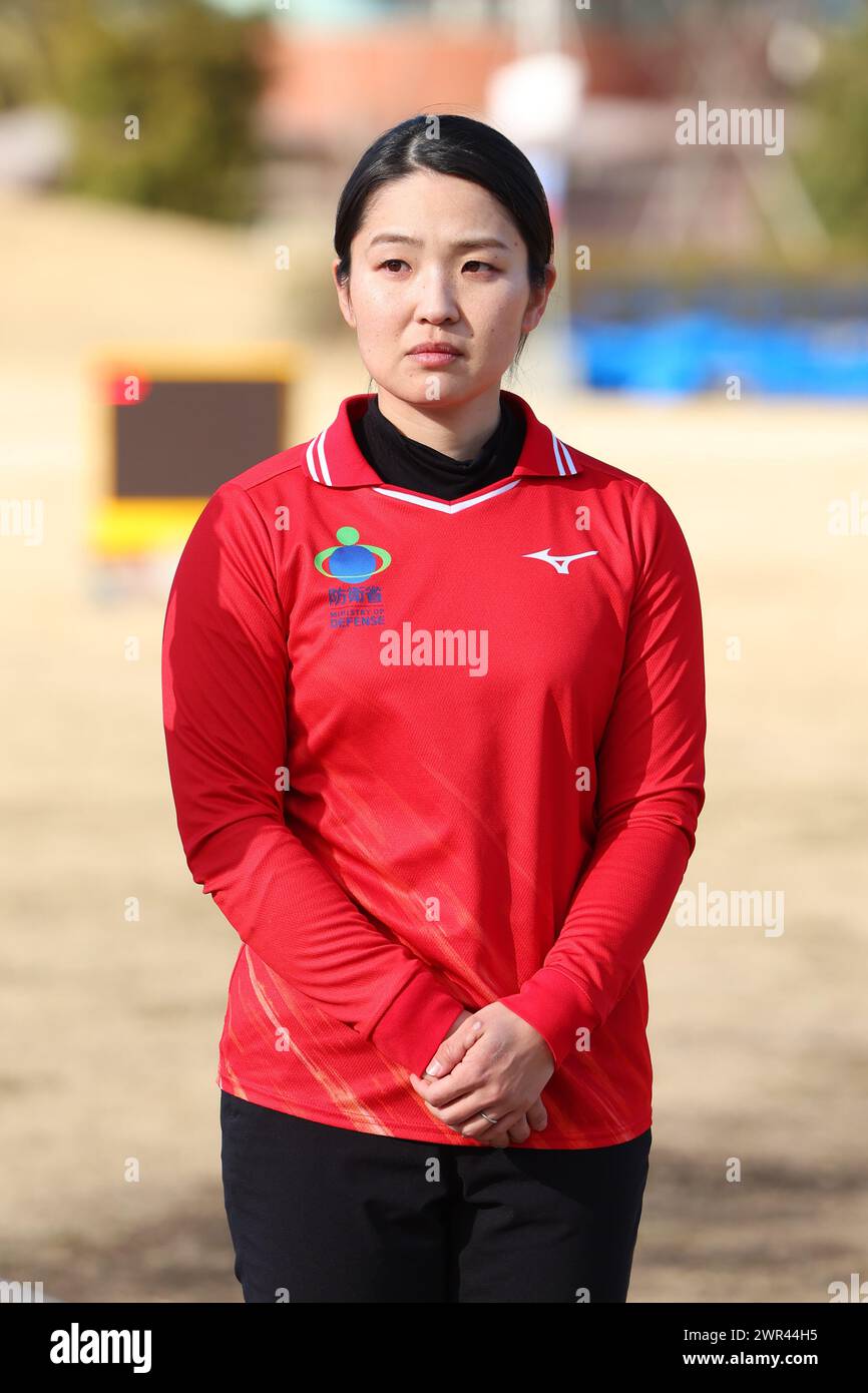 Yumenoshima Park Archery Field, Tokyo, Japan. 10th Mar, 2024. Asuka Komoto, MARCH 10, 2024 ...