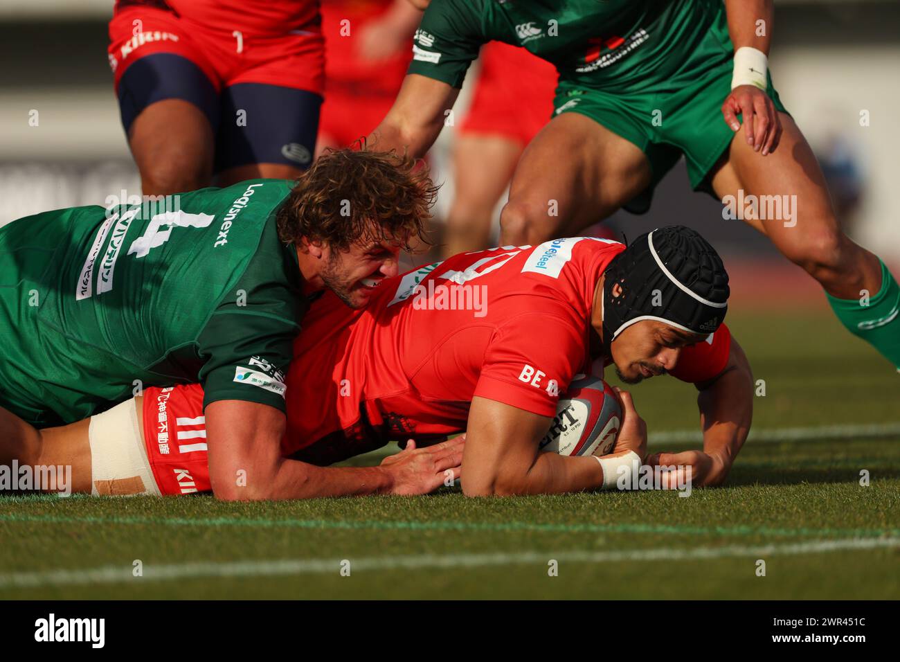 Sagamihara Gion Stadium, Kanagawa, Japan. 10th Mar, 2024. Gerard Cowley ...