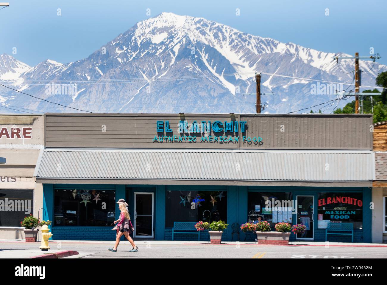 El Ranchito restaurant on North Main Street in the City of Bishop ...