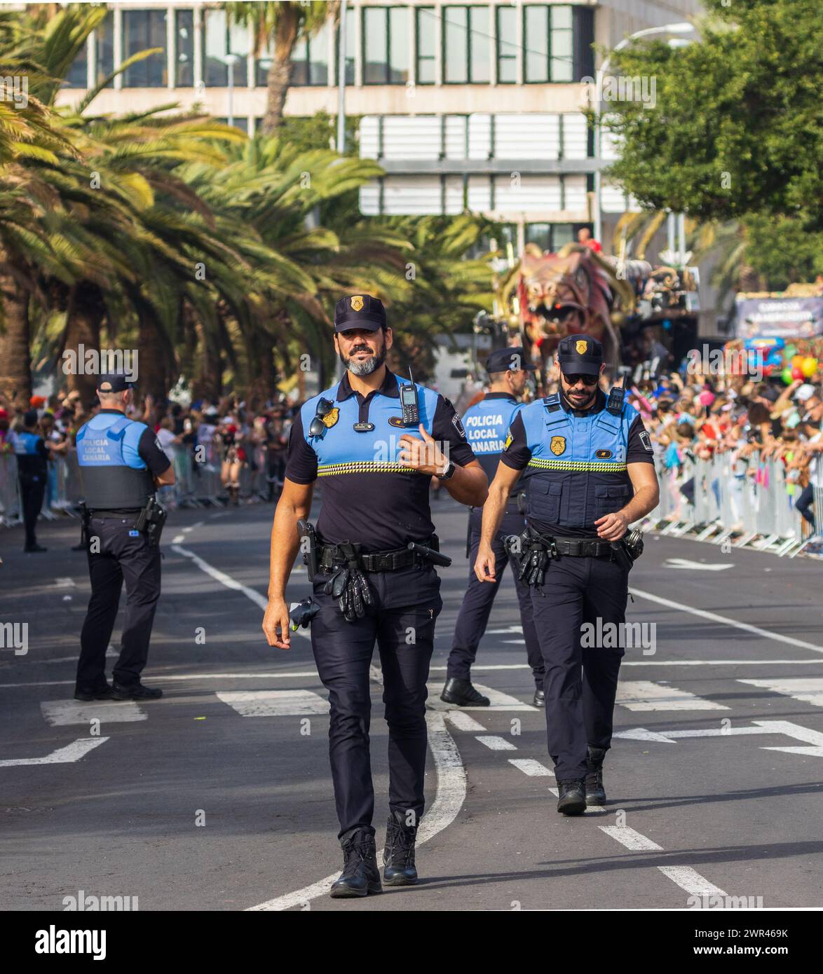 SANTA CRUZ DE TENERIFE, SPAIN - FEBRUARY 13, 2024: The Coso parade ...