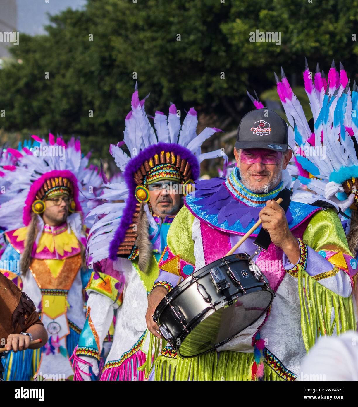 SANTA CRUZ DE TENERIFE, SPAIN - FEBRUARY 13, 2024: The Coso parade ...