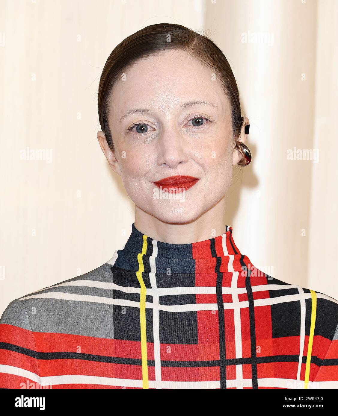 Los Angeles, USA. 10th Mar, 2024. Andrea Riseborough walking on the red ...