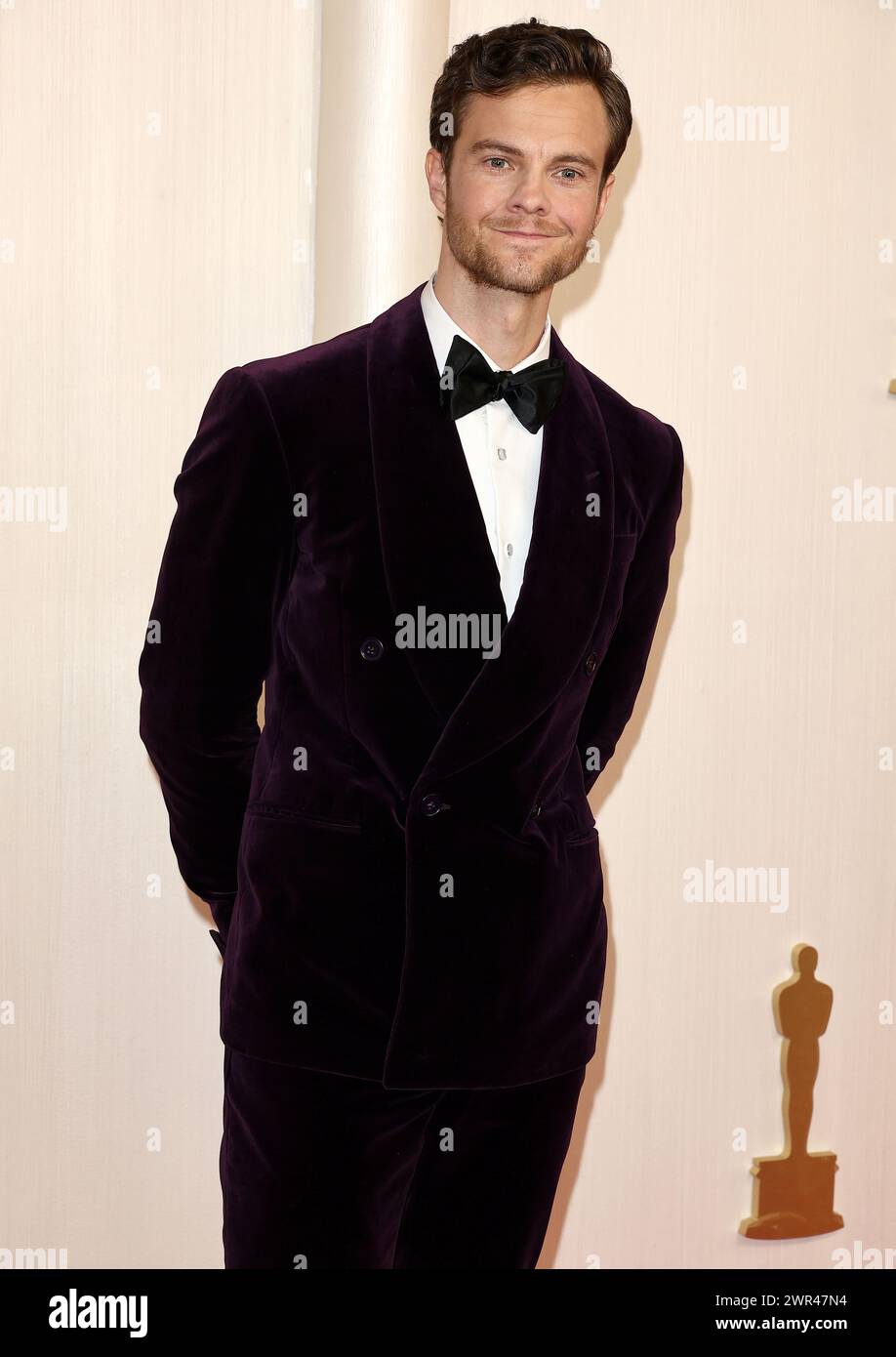 Los Angeles, USA. 10th Mar, 2024. Jack Quaid walking on the red carpet ...