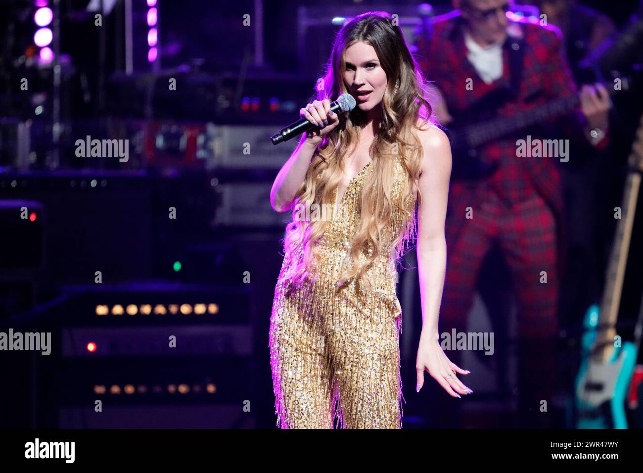 Joss Stone performs at the 8th annual Love Rocks NYC concert benefiting ...
