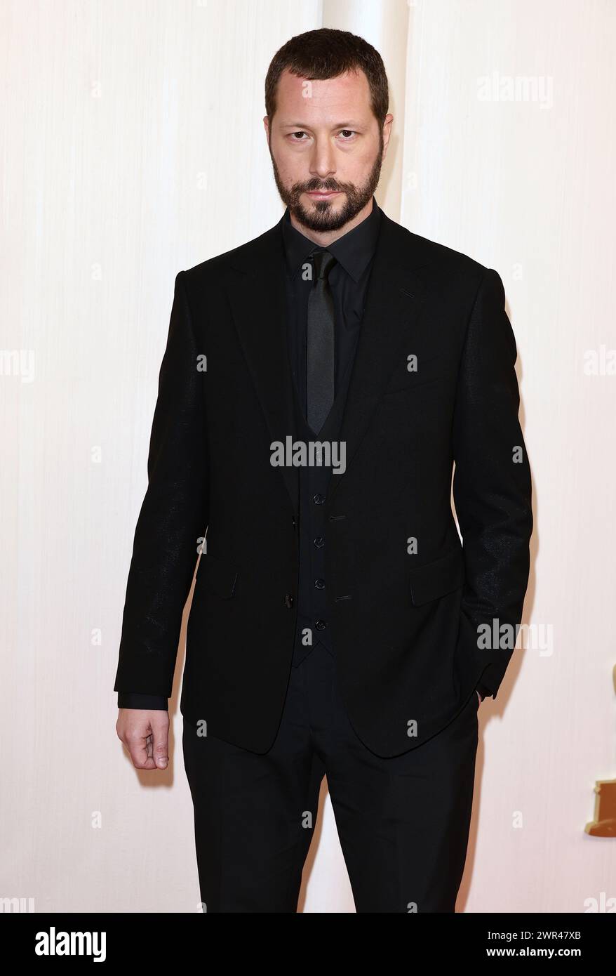 Los Angeles, USA. 10th Mar, 2024. Mstyslav Chernov walking on the red ...