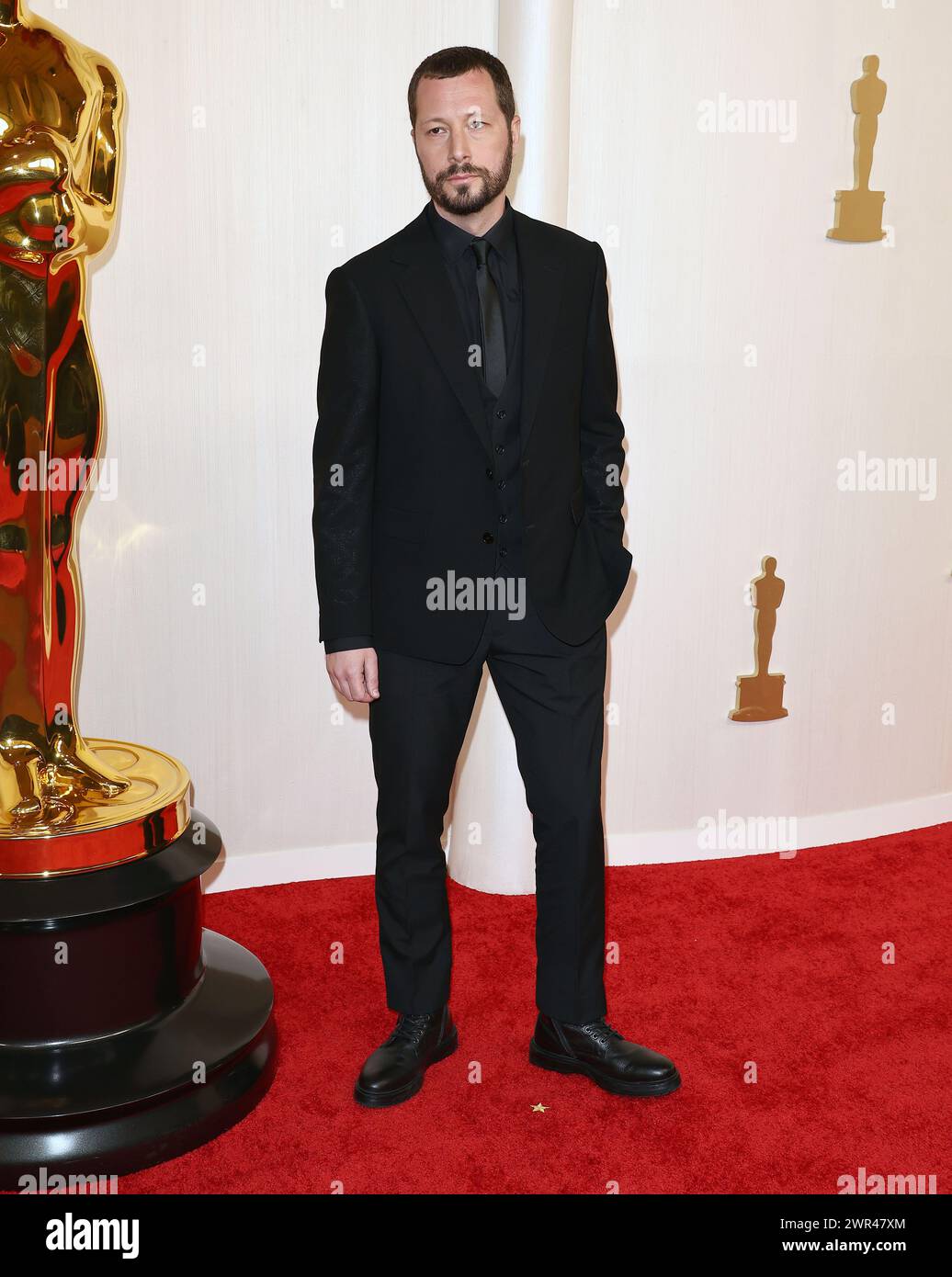 Los Angeles, USA. 10th Mar, 2024. Mstyslav Chernov walking on the red ...
