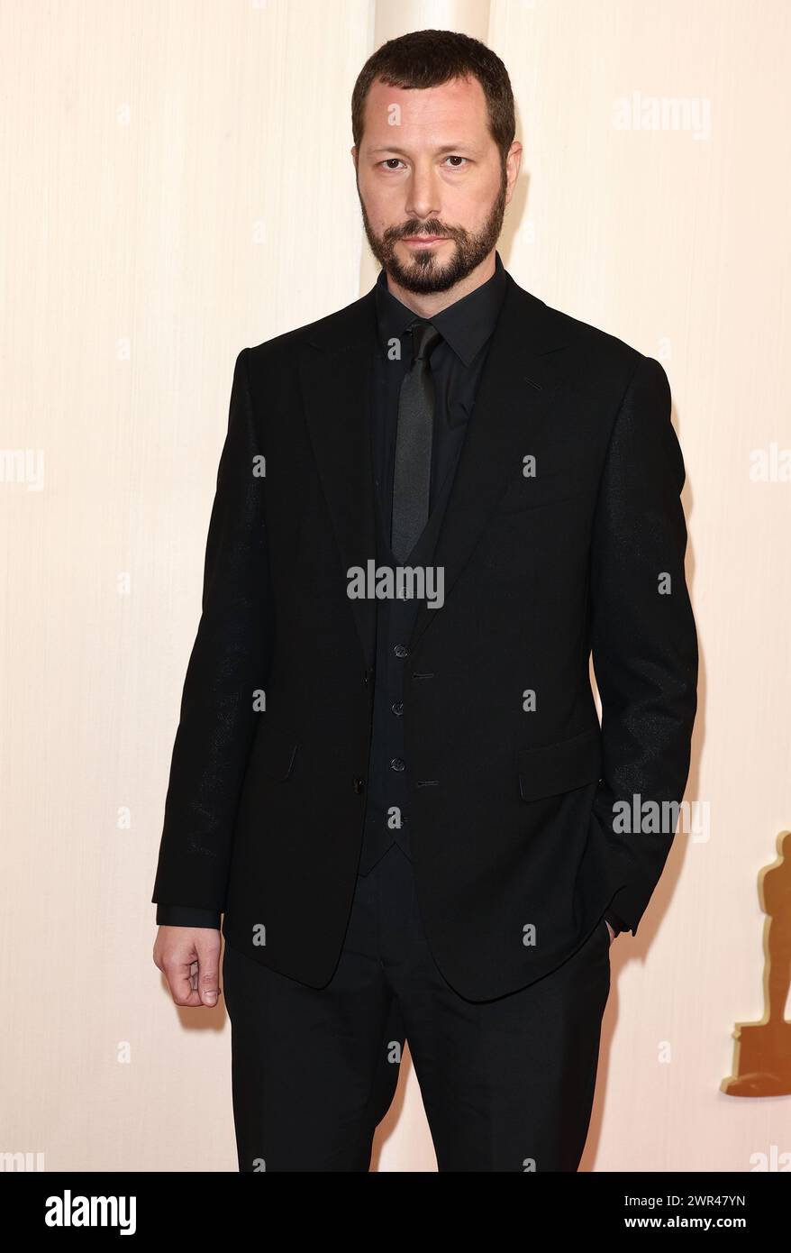 Los Angeles, USA. 10th Mar, 2024. Mstyslav Chernov walking on the red ...