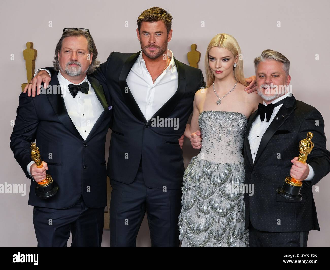 Los Angeles, USA. 10th Mar, 2024. Dave Mullins, Chris Hemsworth, Anya ...