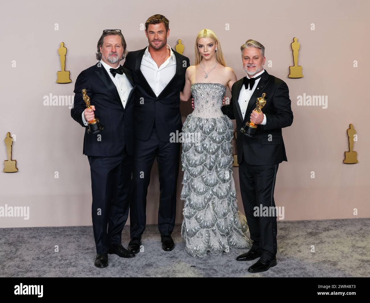 Los Angeles, USA. 10th Mar, 2024. Dave Mullins, Chris Hemsworth, Anya ...
