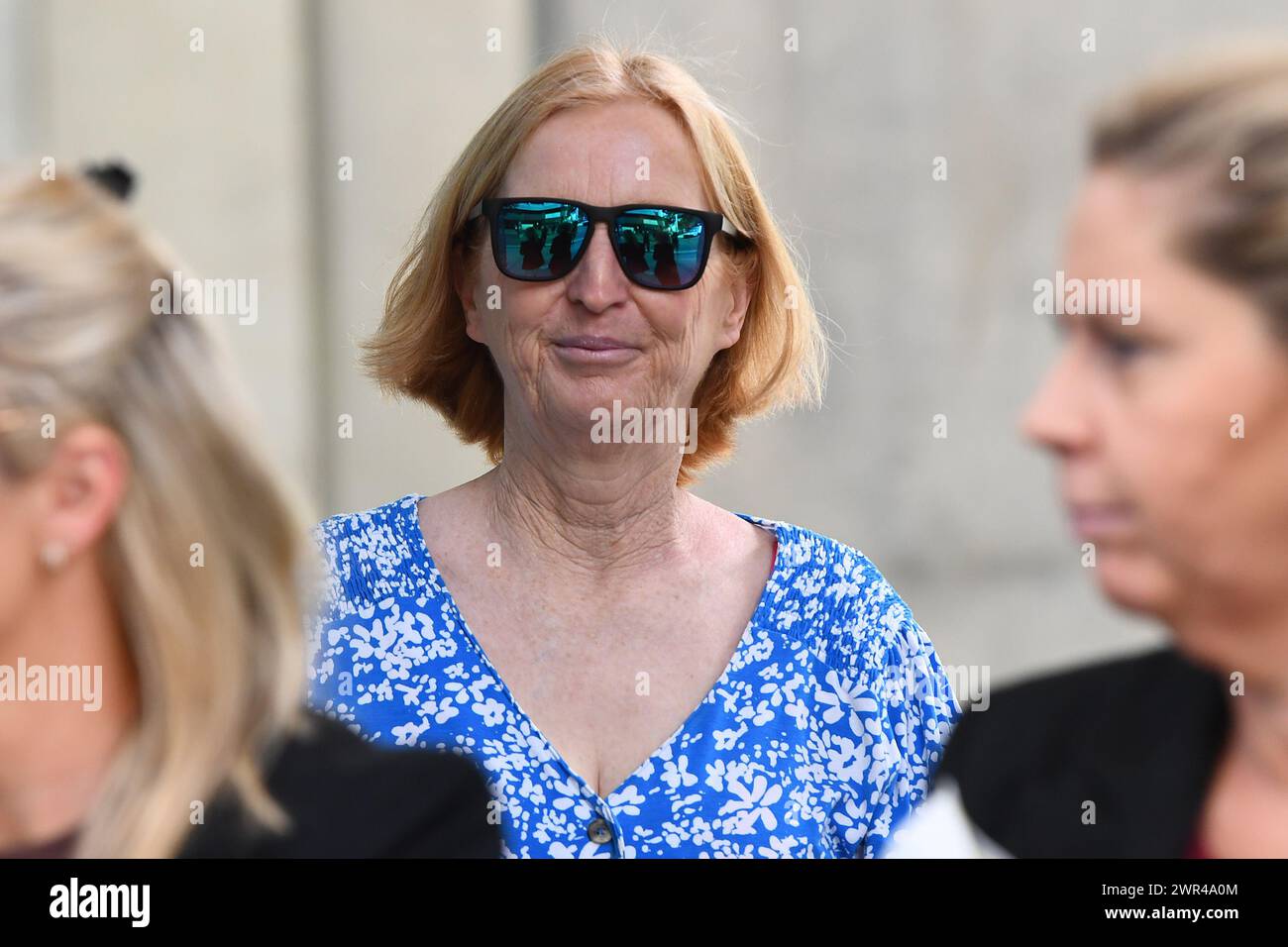 Brisbane, Australia. 11th Mar, 2024. Maree Crabtree leaves the Supreme ...