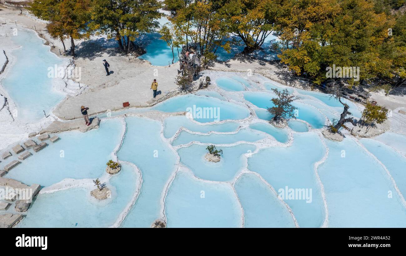 Beijing, China. 10th Mar, 2024. This aerial drone photo taken on March ...
