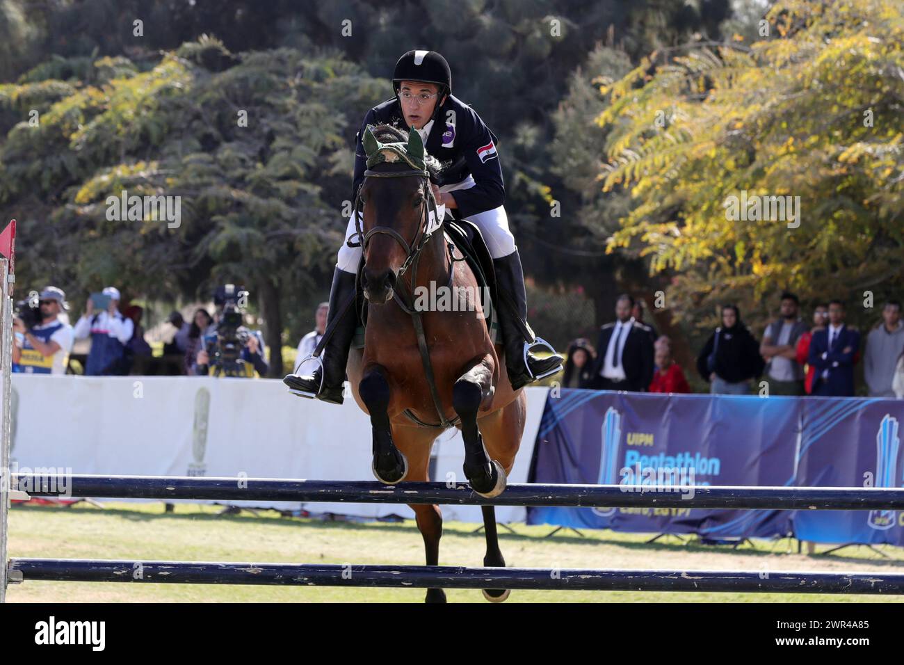 Cairo, Egypt. 10th Mar, 2024. Mohamed Elgendy of Egypt competes in ...