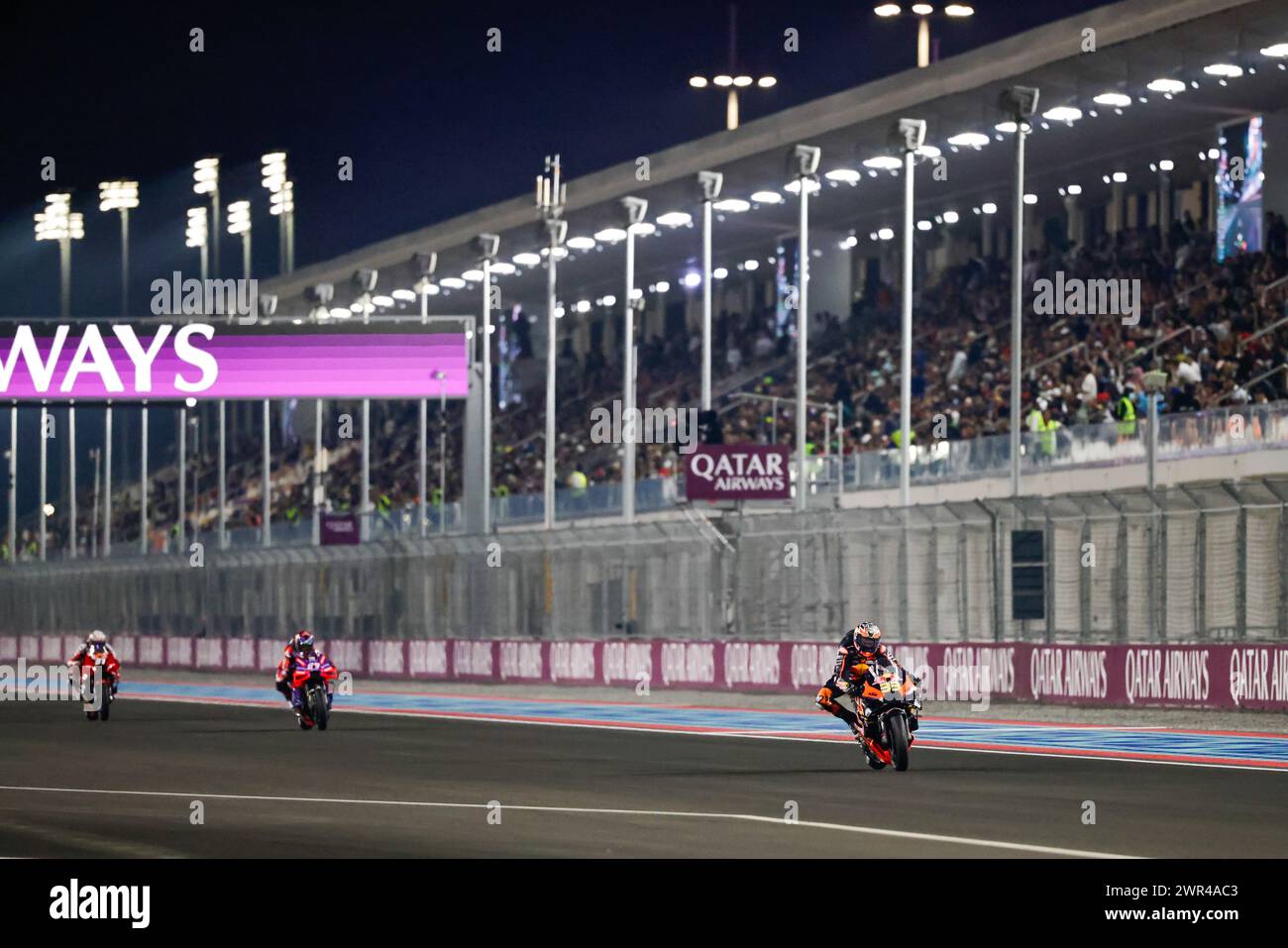 Doha, Qatar. 10th Mar, 2024. Red Bull KTM Factory Racing's South ...