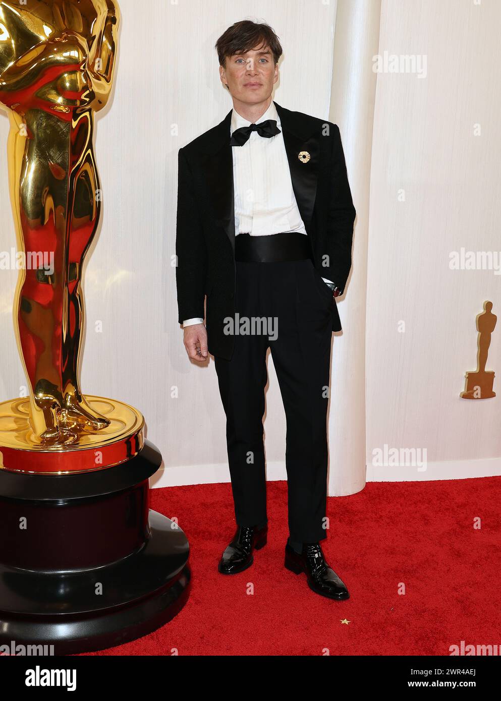 Los Angeles, USA. 10th Mar, 2024. Cillian Murphy walking on the red ...