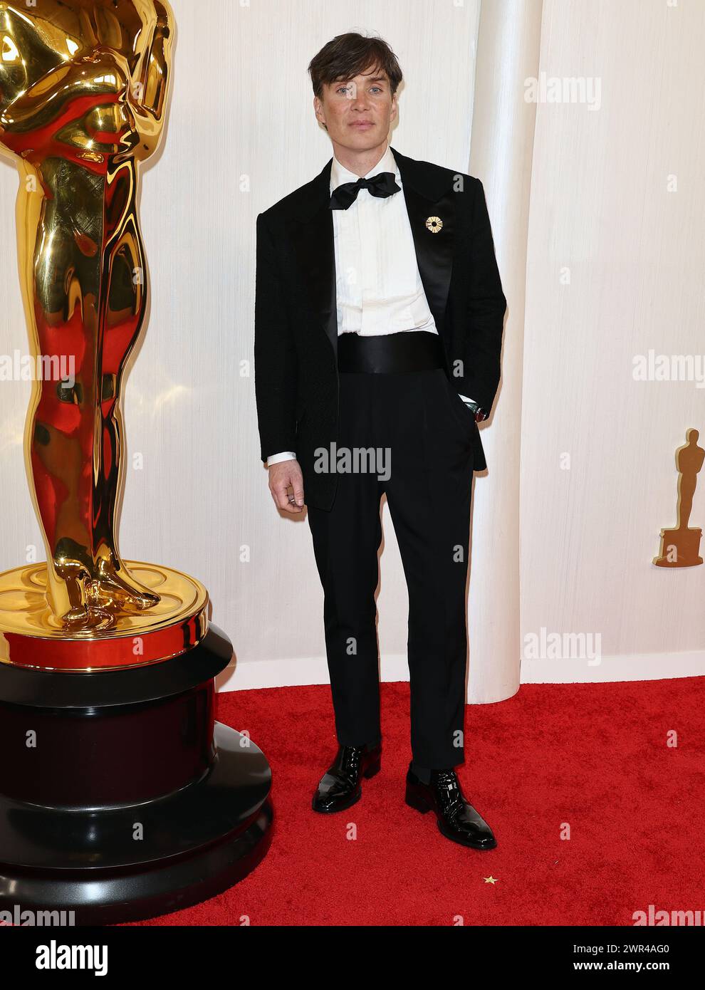 Los Angeles, USA. 10th Mar, 2024. Cillian Murphy walking on the red ...