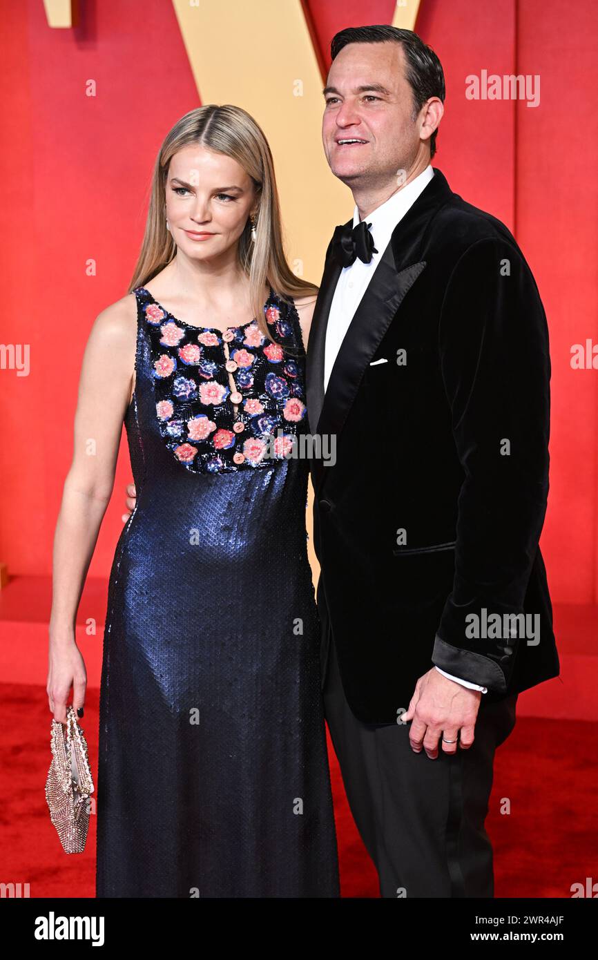 Los Angeles, USA. March 10th, 2024. Kelly Sawyer Patricof and Jamie ...