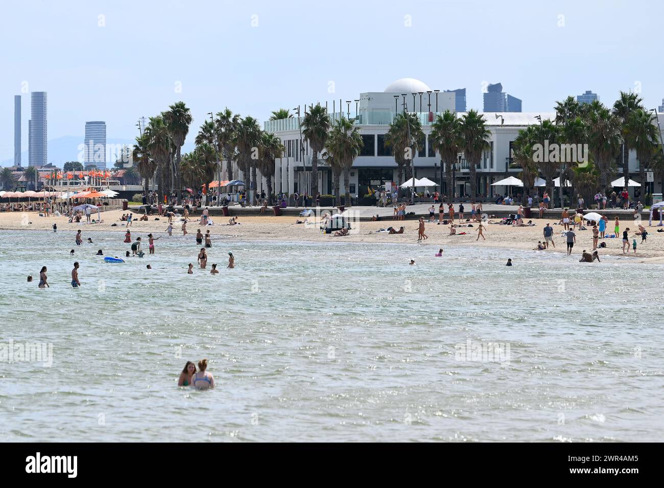 Melbourne, Australia. 11th Mar, 2024. A general view of the St Kilda ...