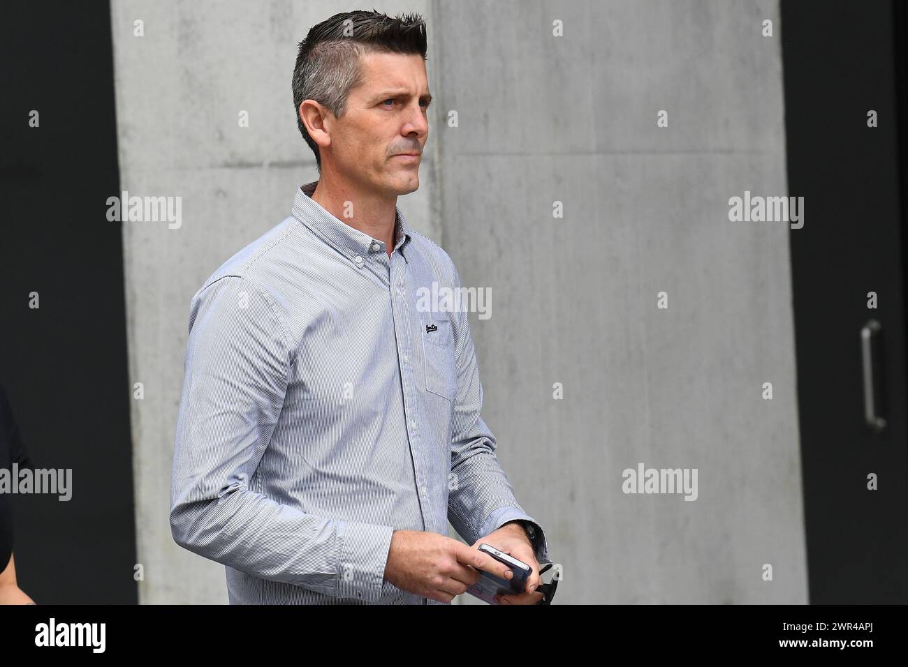 Brisbane, Australia. 11th Mar, 2024. Lee Lovell leaves the Supreme ...