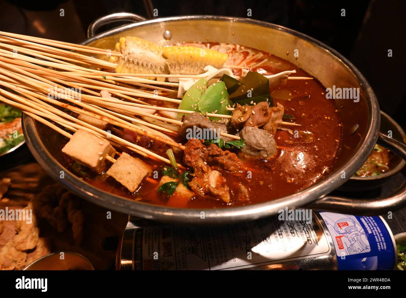 Hot pot, Sichuan food, Chinese food, spicy, red oil, shabu-shabu, pork ...