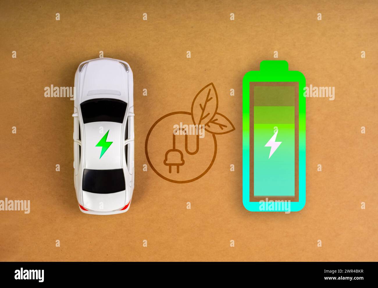 EV car, Electric energy battery charge vehicle with sustainable ...
