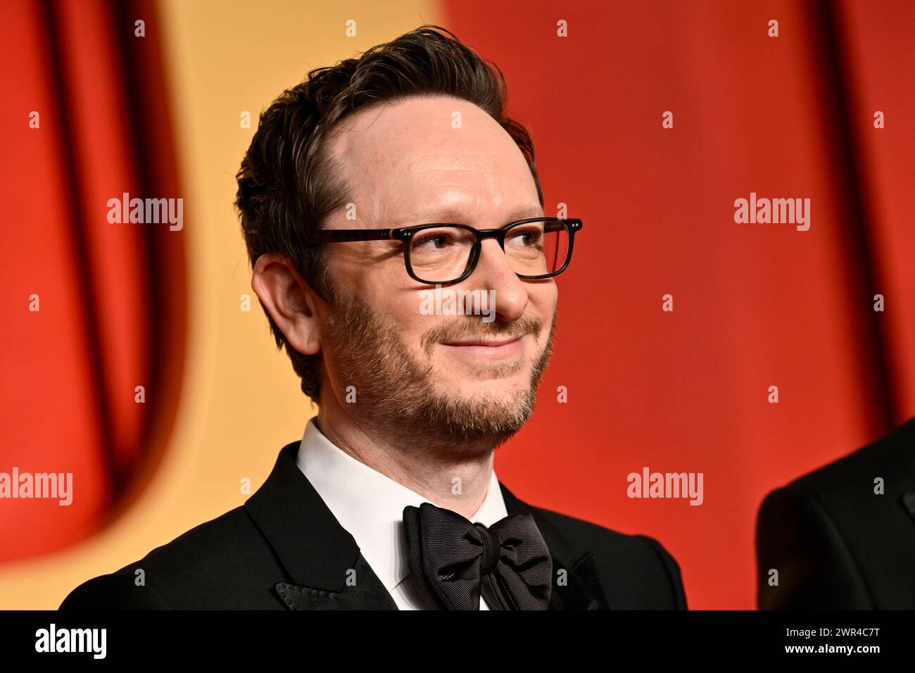 Akiva Schaffer arrives at the Vanity Fair Oscar Party on Sunday, March ...