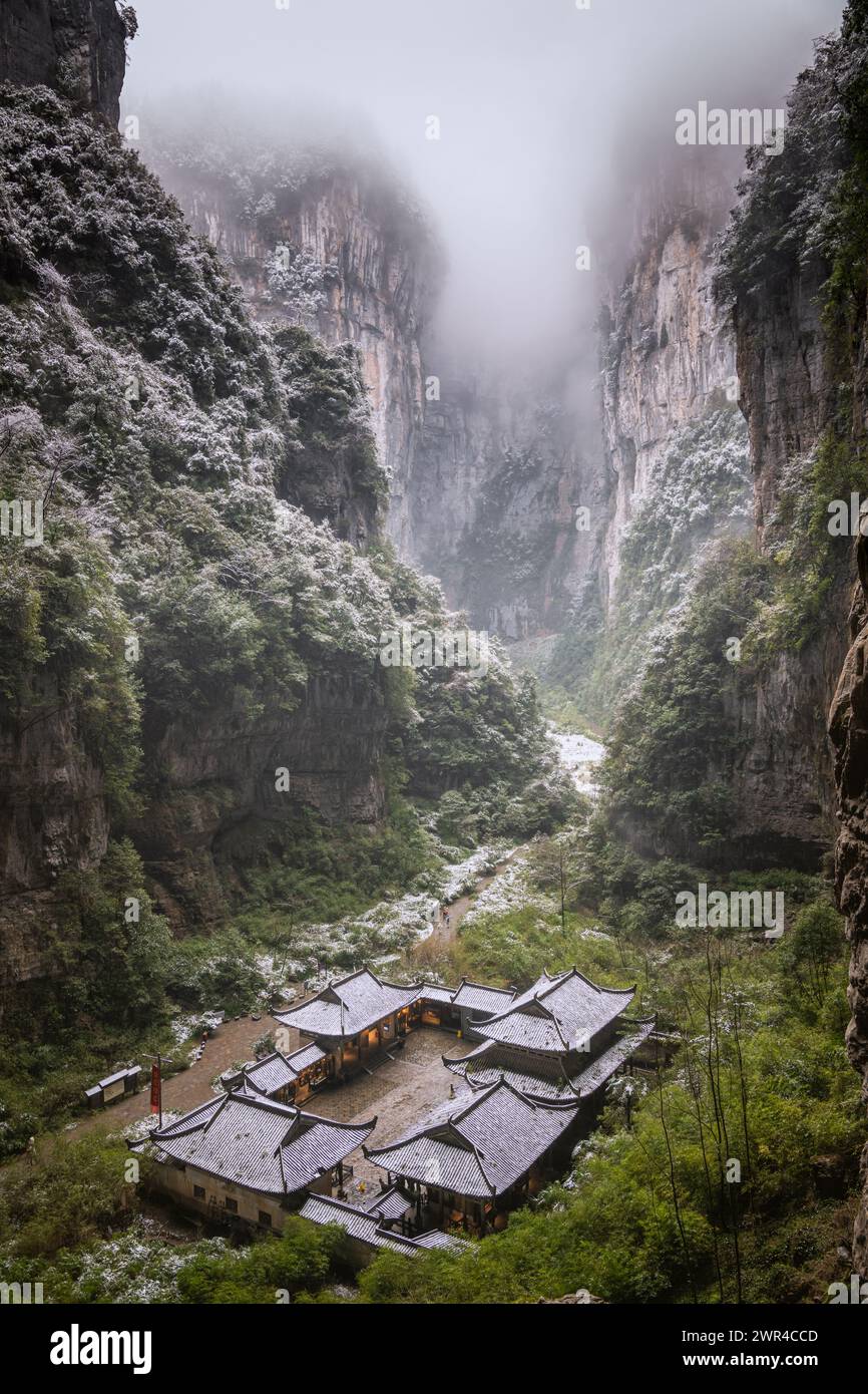 Three Natural Bridges of the Wulong Karst geological park, UNESCO World ...