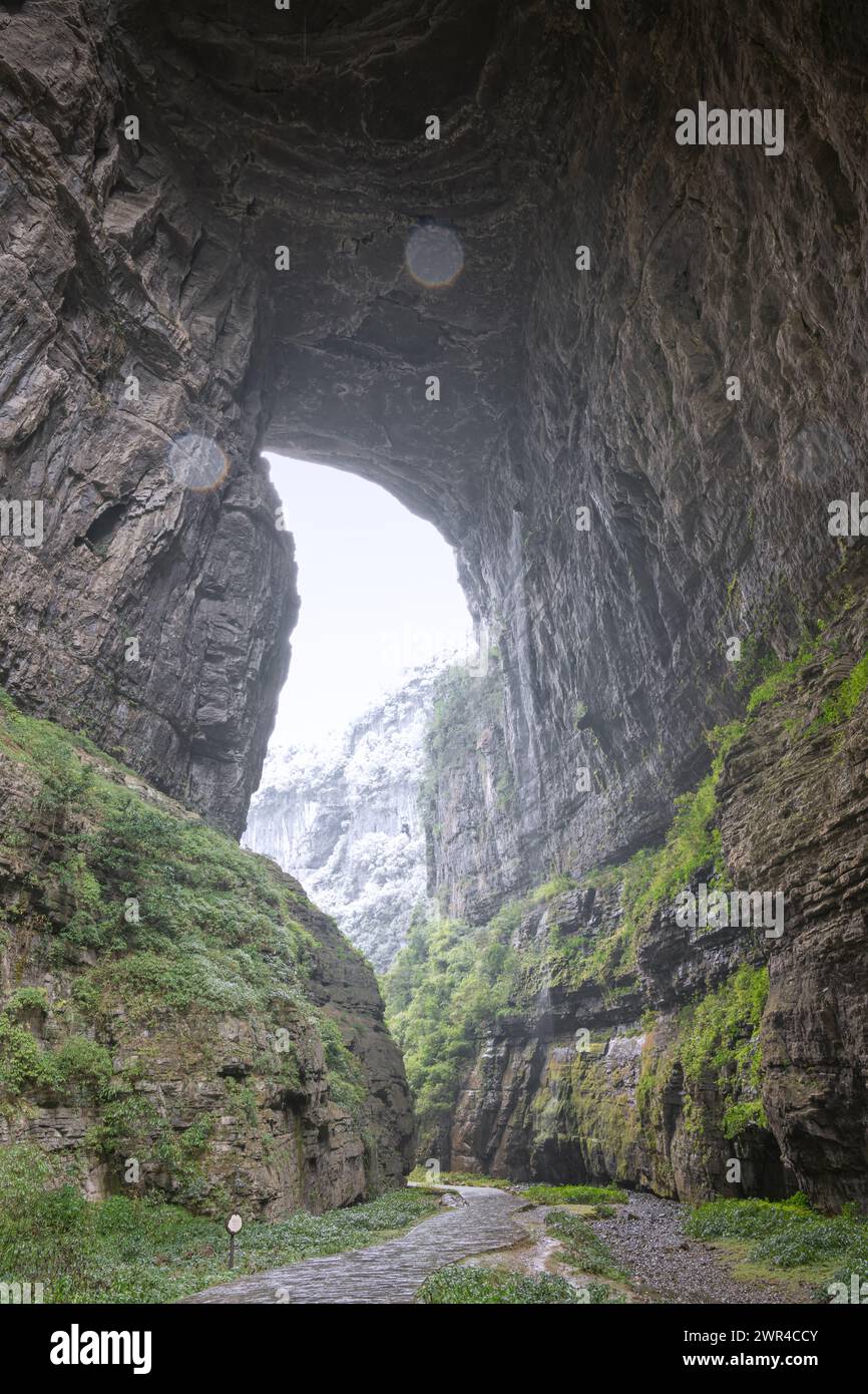 UNESCO world heritage of Wulong Karst National Geology Park in ...