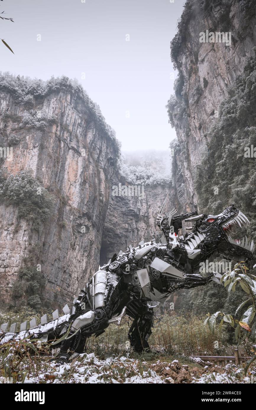 Stone robot hi-res stock photography and images - Alamy