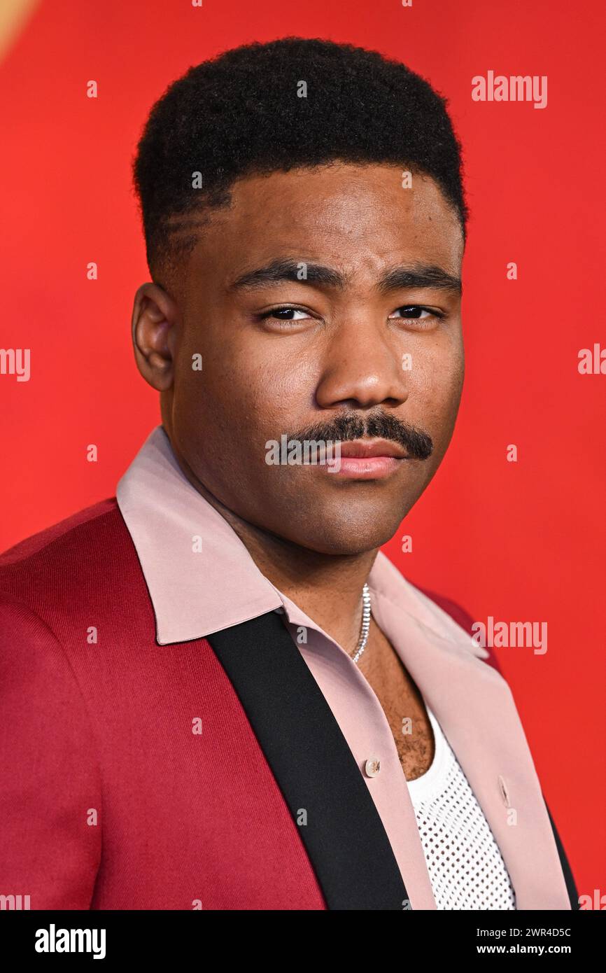 Donald glover at the 2024 oscars hi-res stock photography and images ...