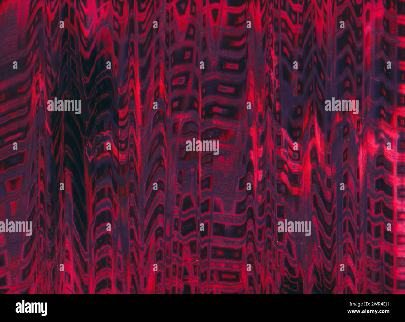 Glitch art distortion texture pink noise artifacts Stock Photo - Alamy