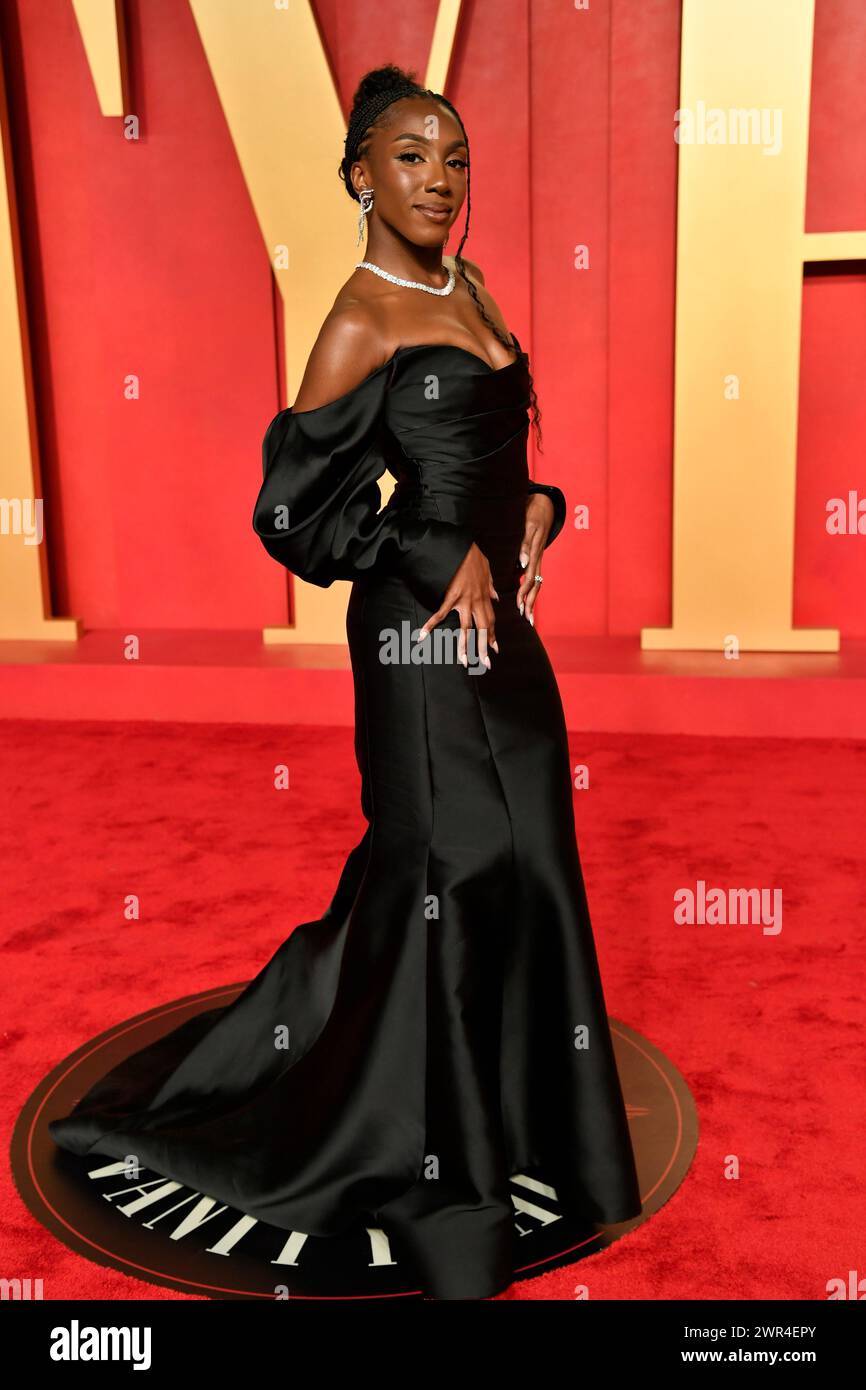 Ziwe arrives at the Vanity Fair Oscar Party on Sunday, March 10, 2024 ...