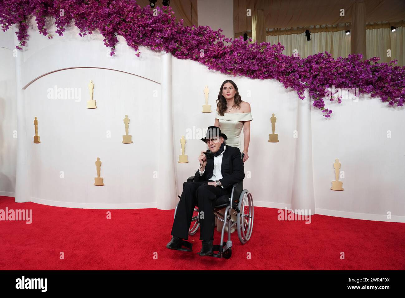 Edward Lachman arrives at the Oscars on Sunday, March 10, 2024, at the ...