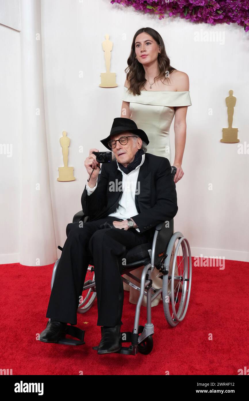 Edward Lachman arrives at the Oscars on Sunday, March 10, 2024, at the ...