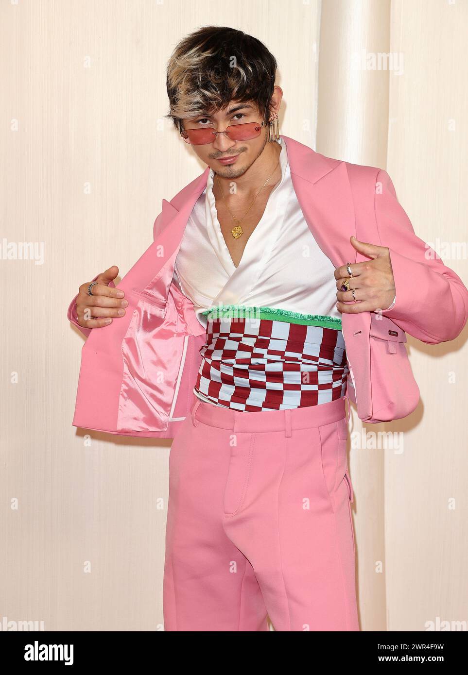 Los Angeles, USA. 10th Mar, 2024. Ian Boggs walking on the red carpet ...