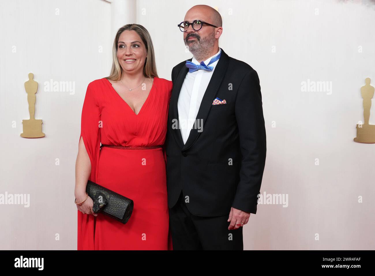 Marc Rius arrives at the Oscars on Sunday, March 10, 2024, at the Dolby ...