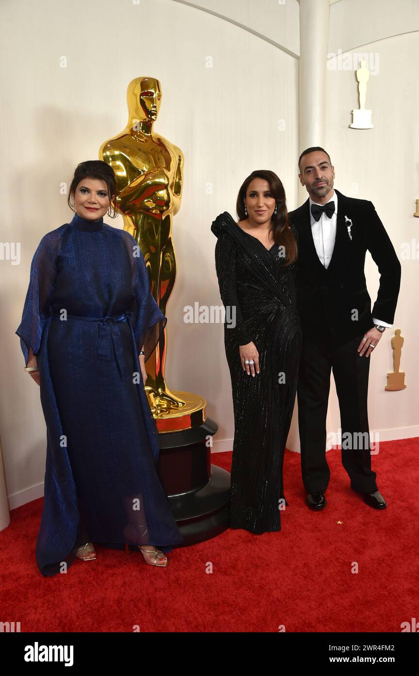 Shivani Pandya Malhotra, from left, Jomana Alrashid and Mohammed Al ...