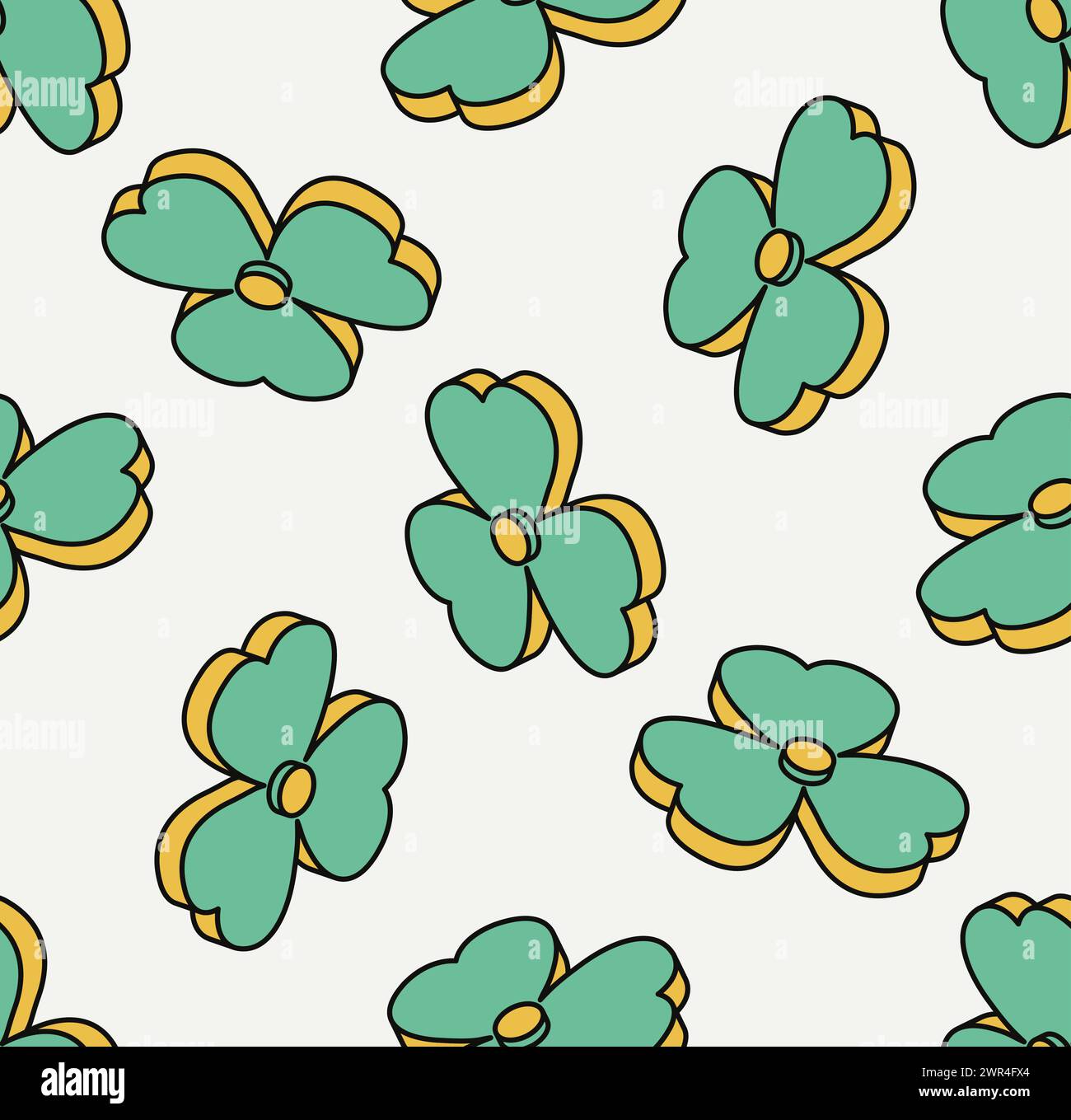 Three leaf clover hi-res stock photography and images - Alamy