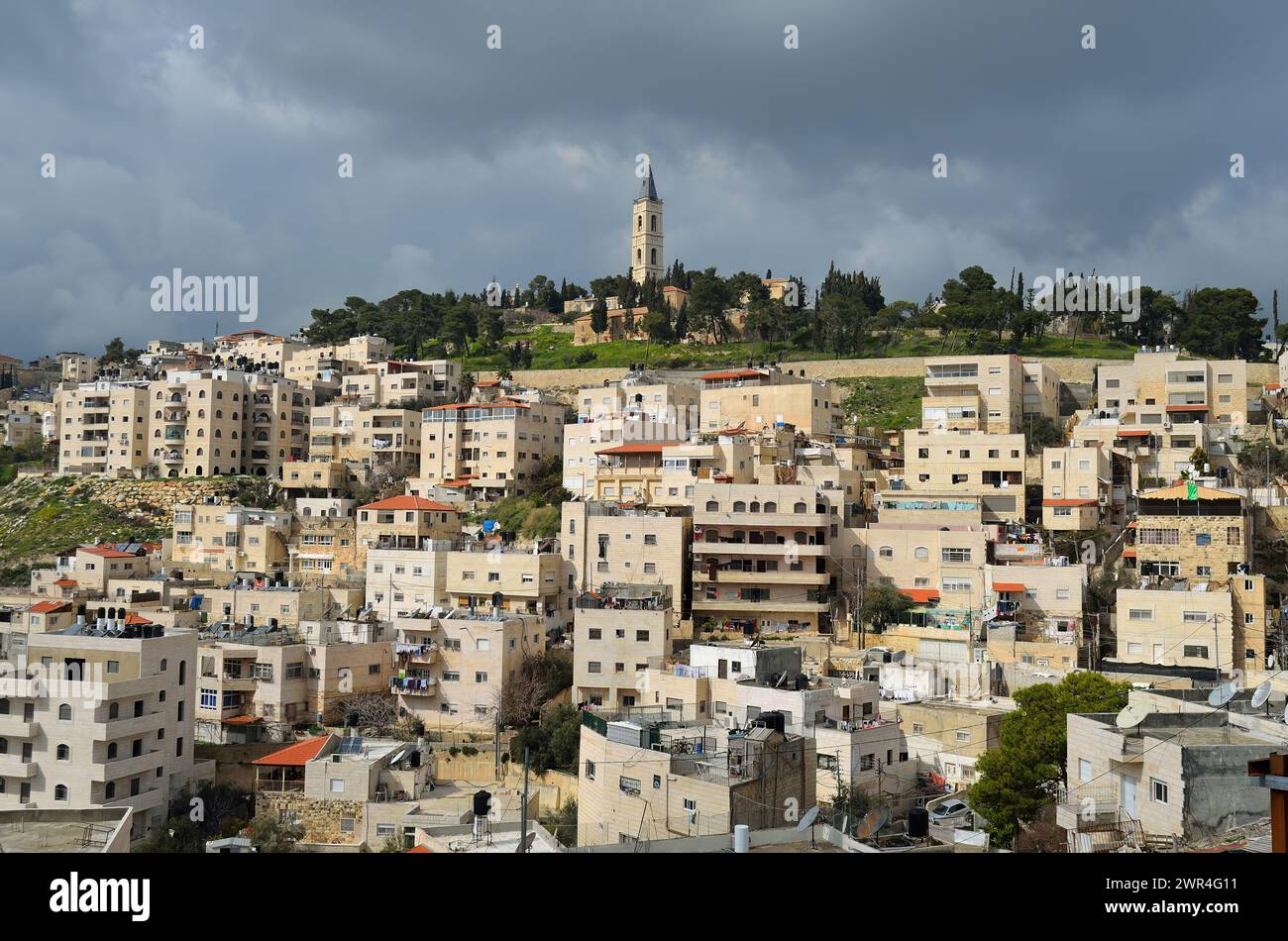 A View of Mount of Olives from Bethphage , Jerusalem Stock Photo - Alamy