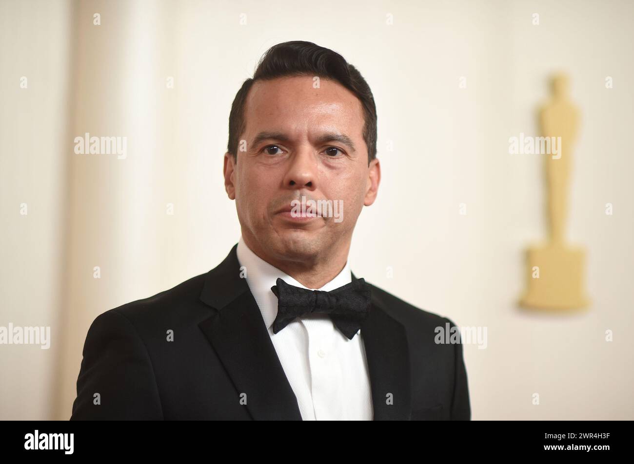 Samuel Rodriguez arrives at the Oscars on Sunday, March 10, 2024, at ...