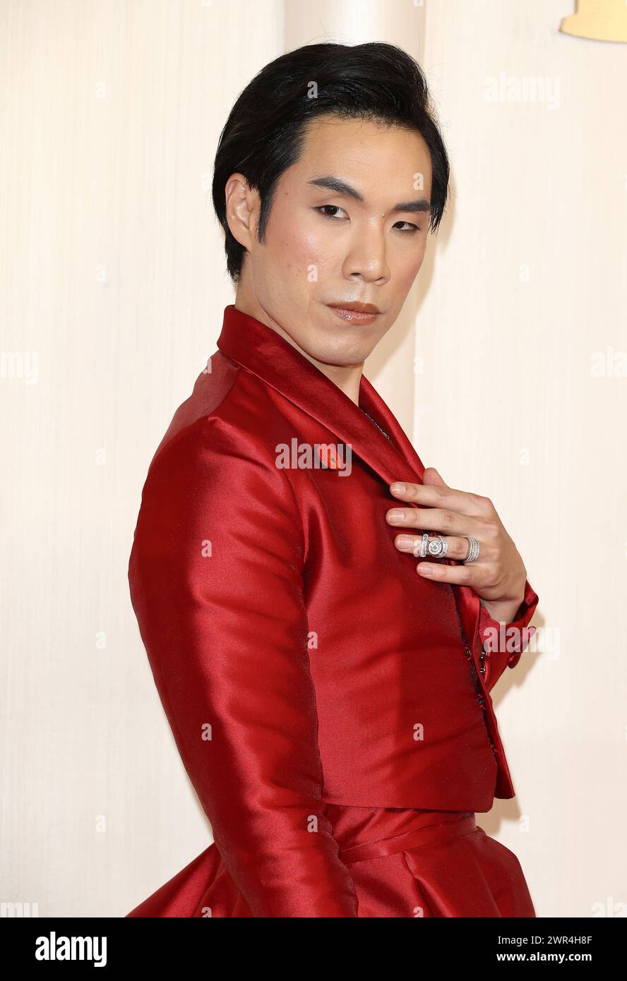 Los Angeles, USA. 10th Mar, 2024. Eugene Lee Yang walking on the red ...