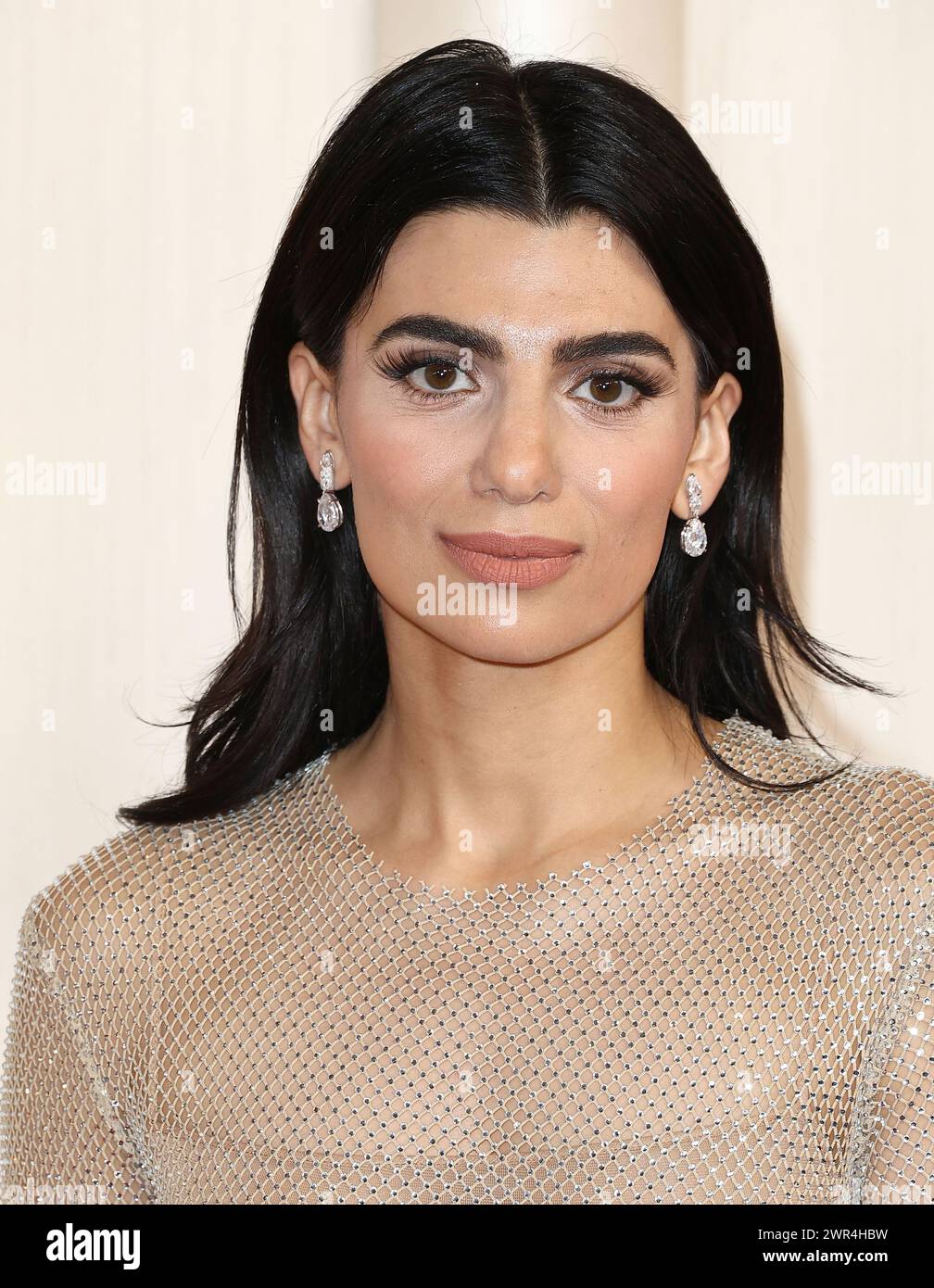 Los Angeles, USA. 10th Mar, 2024. Claudia Doumit walking on the red ...