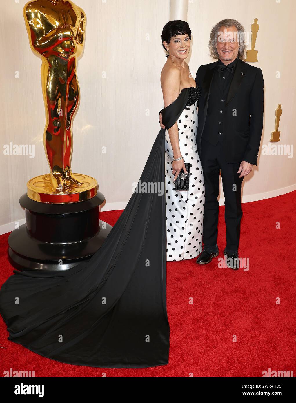 Los Angeles, USA. 10th Mar, 2024. Odile Corso, Bill Corso walking on ...