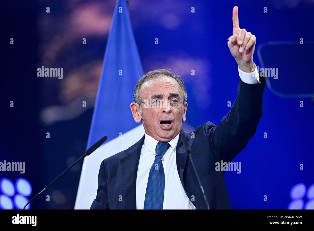 Eric Zemmour at the European election campaign launch meeting of the ...