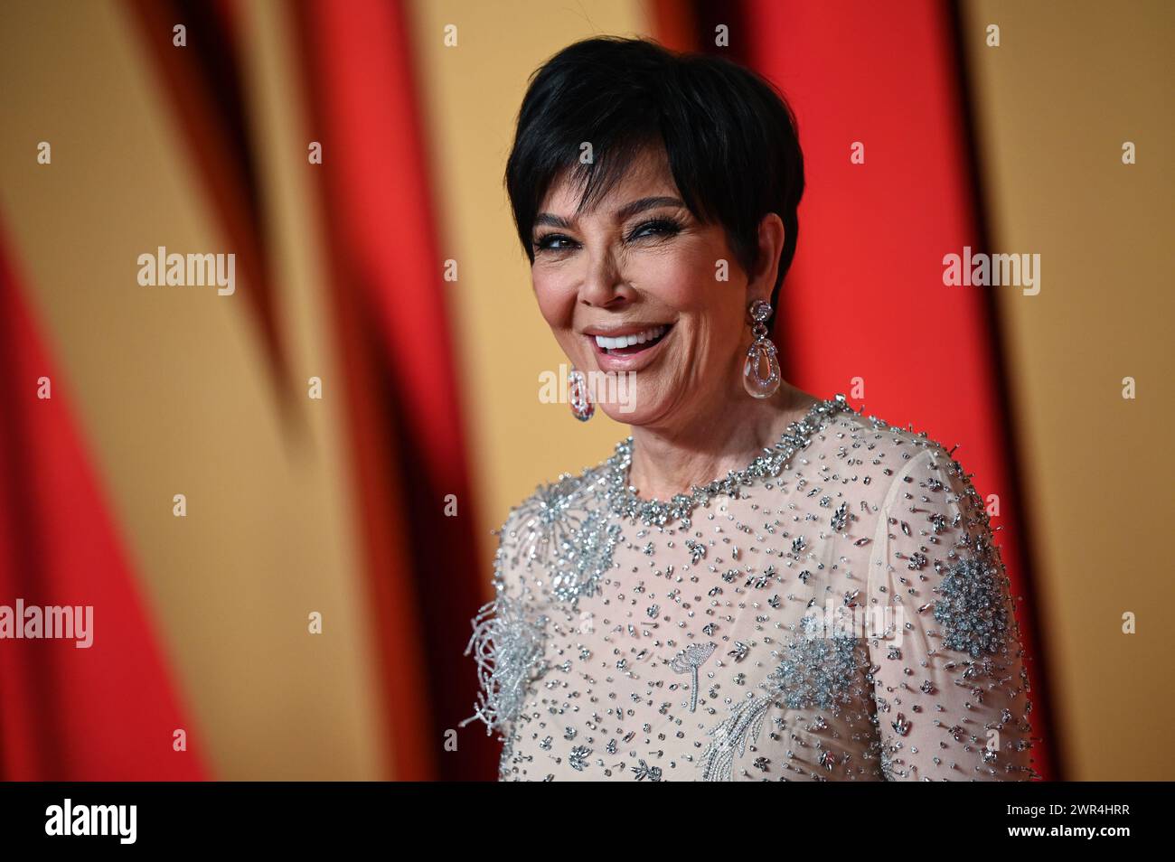 Los Angeles, USA. 10th Mar, 2024. Kris Jenner walking on the red carpet ...