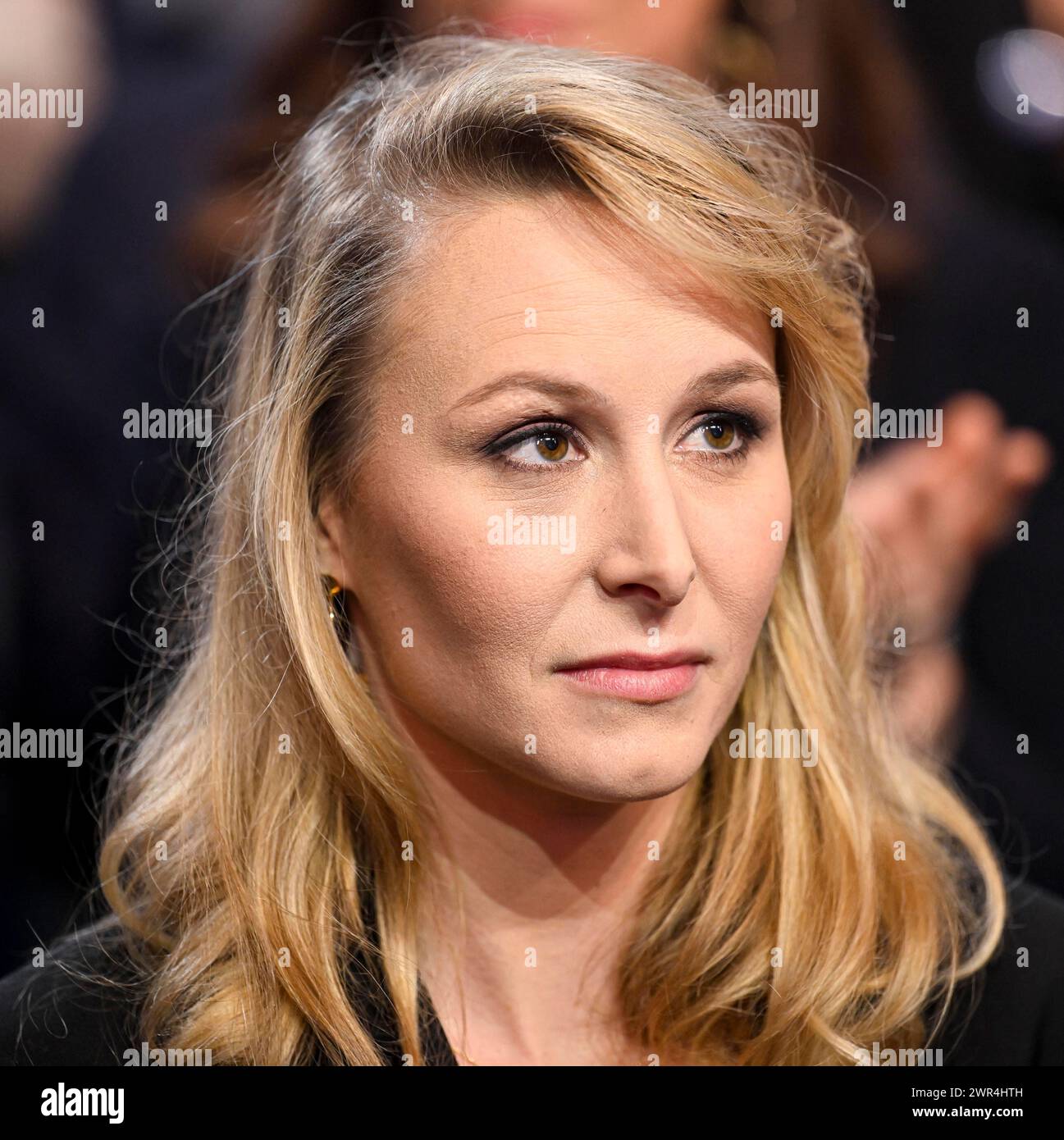 Marion Marechal at the European election campaign launch meeting of the ...