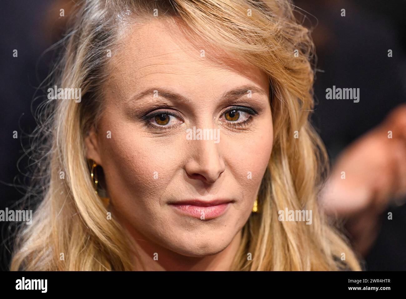 Marion Marechal at the European election campaign launch meeting of the ...