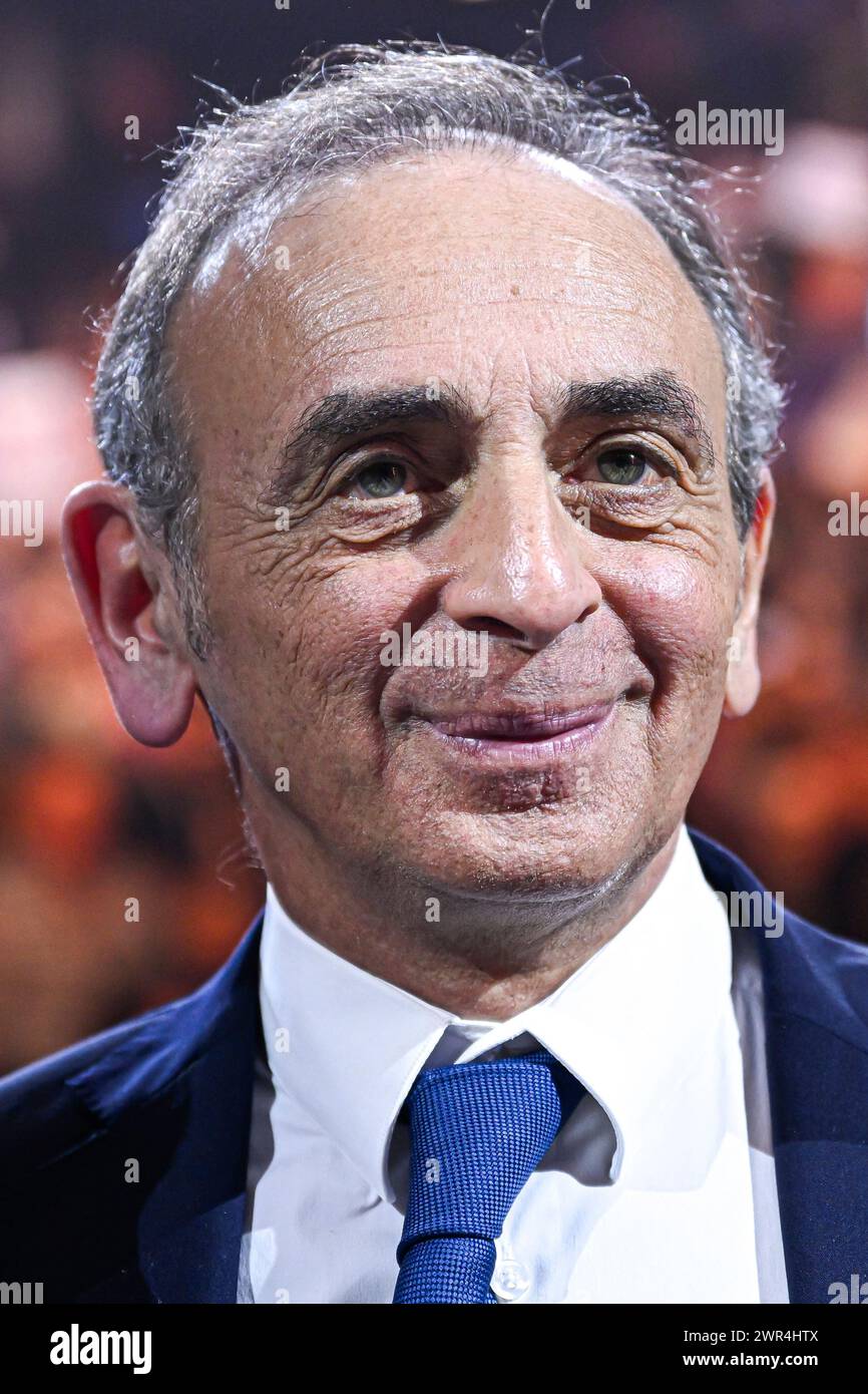Eric Zemmour at the European election campaign launch meeting of the ...